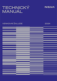 Technical manualExternal blinds | NEVA